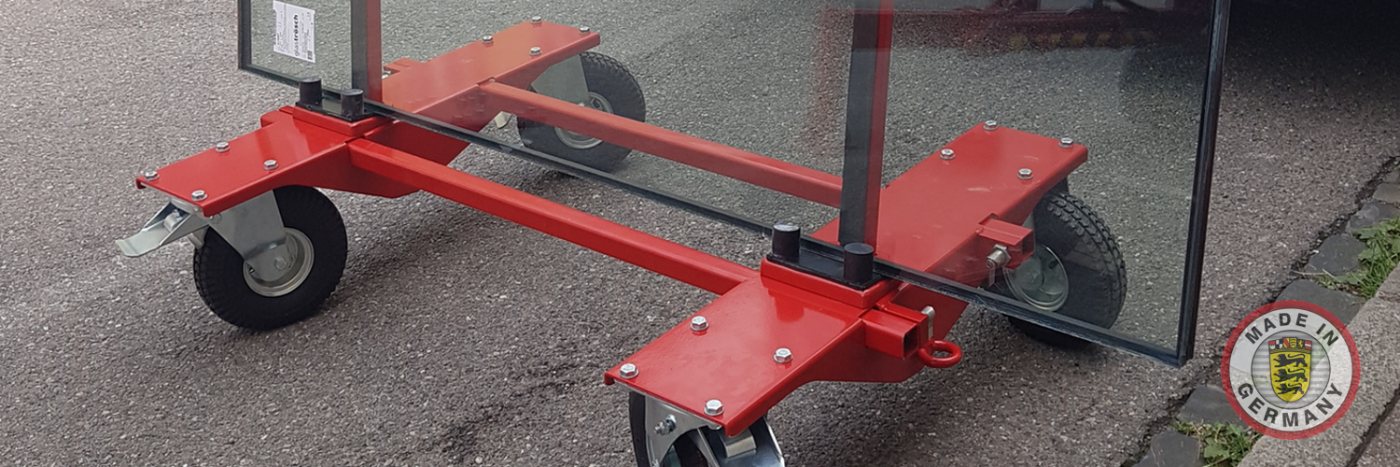 Glas-Transportwagen von Maschinenbau Riebsamen